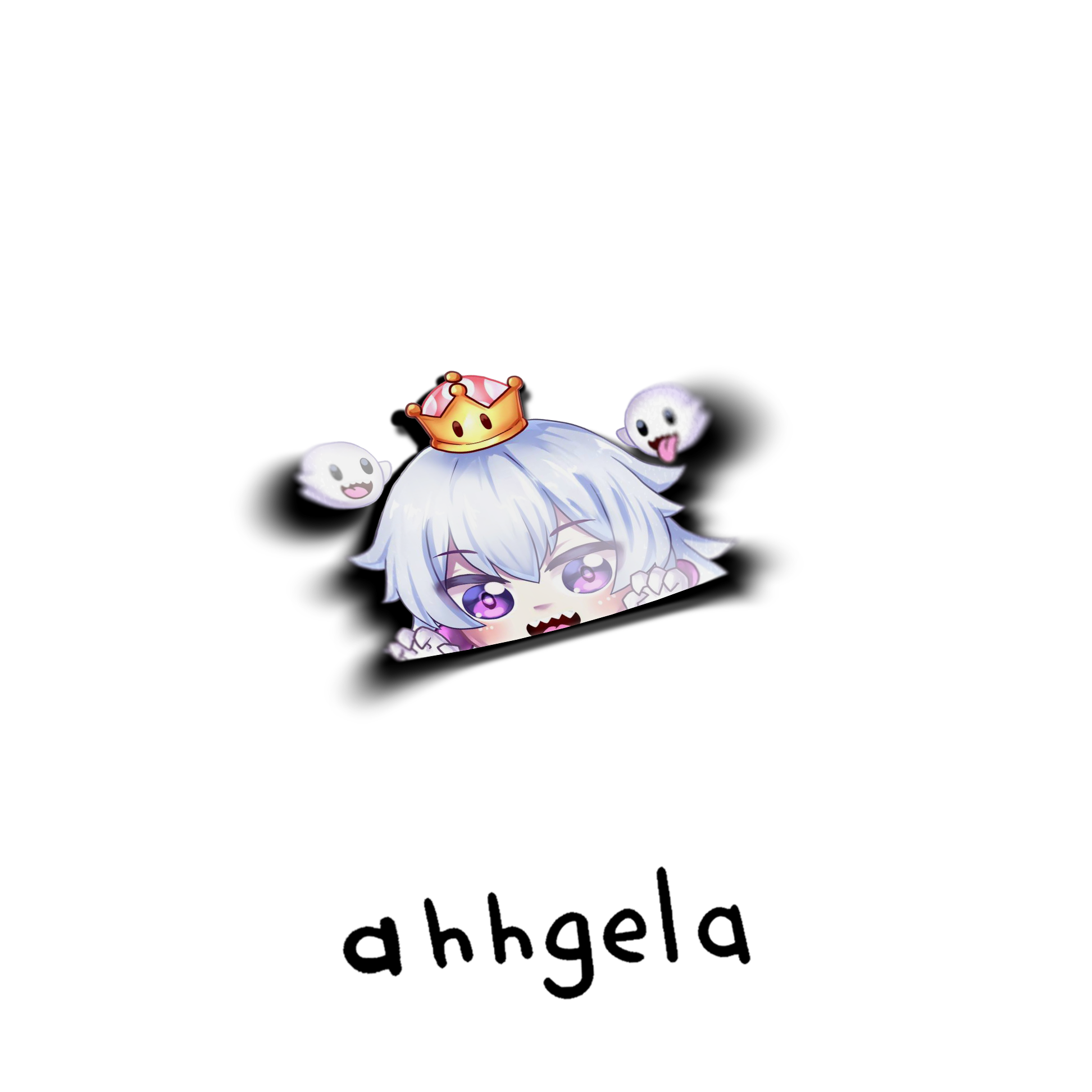 Peeking Stickers | Cute Anime Stickers for Cars | Ahhgela – ahhgela